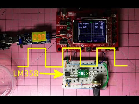 LM358 Square Wave Function Generator