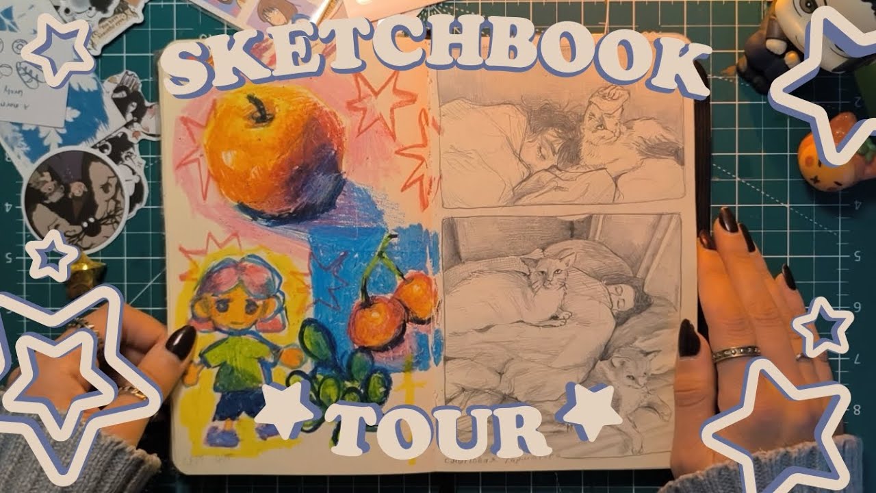 Sketchbook Tour 2023-2024 / no talking