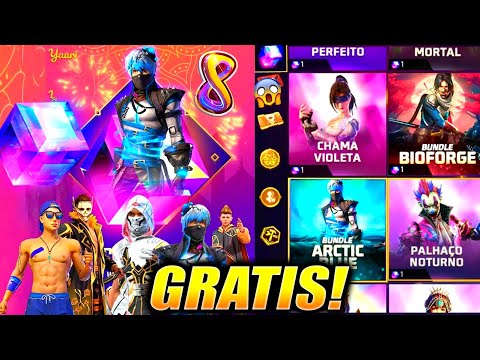 🔥 DATE! MAGIC CUBE 8TH ANNIVERSARY UPDATE ARRIVES IN FREE FIRE! VIOLET SPECTRUM RETURNS