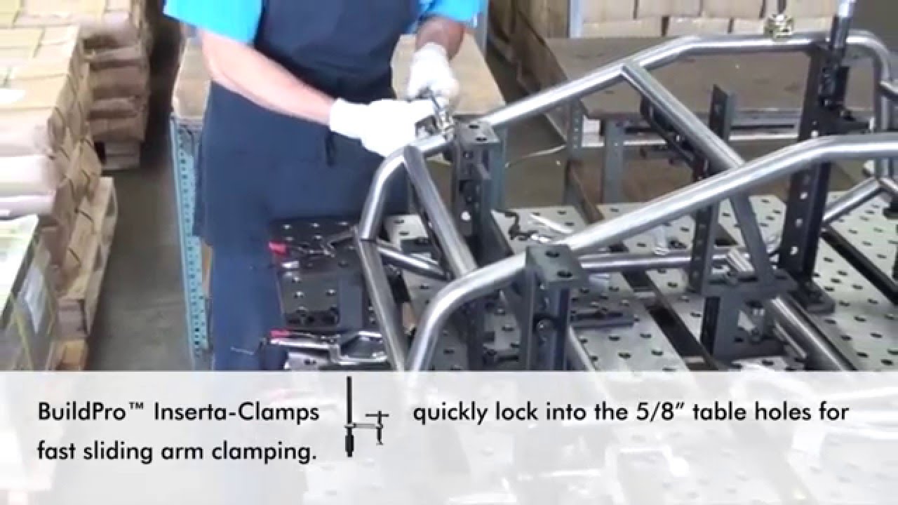 Fixturing Case Study on the BuildPro Welding Table
