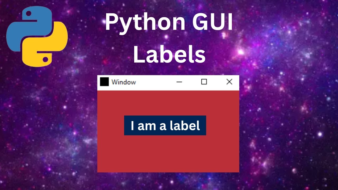 Python tutorial on GUI Label(Python tutorial #31)