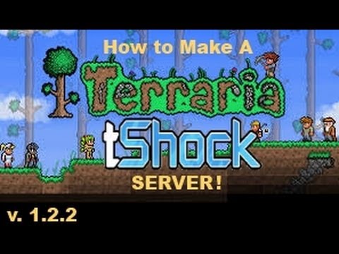 How To Make A Terraria Tshock Server 1.3