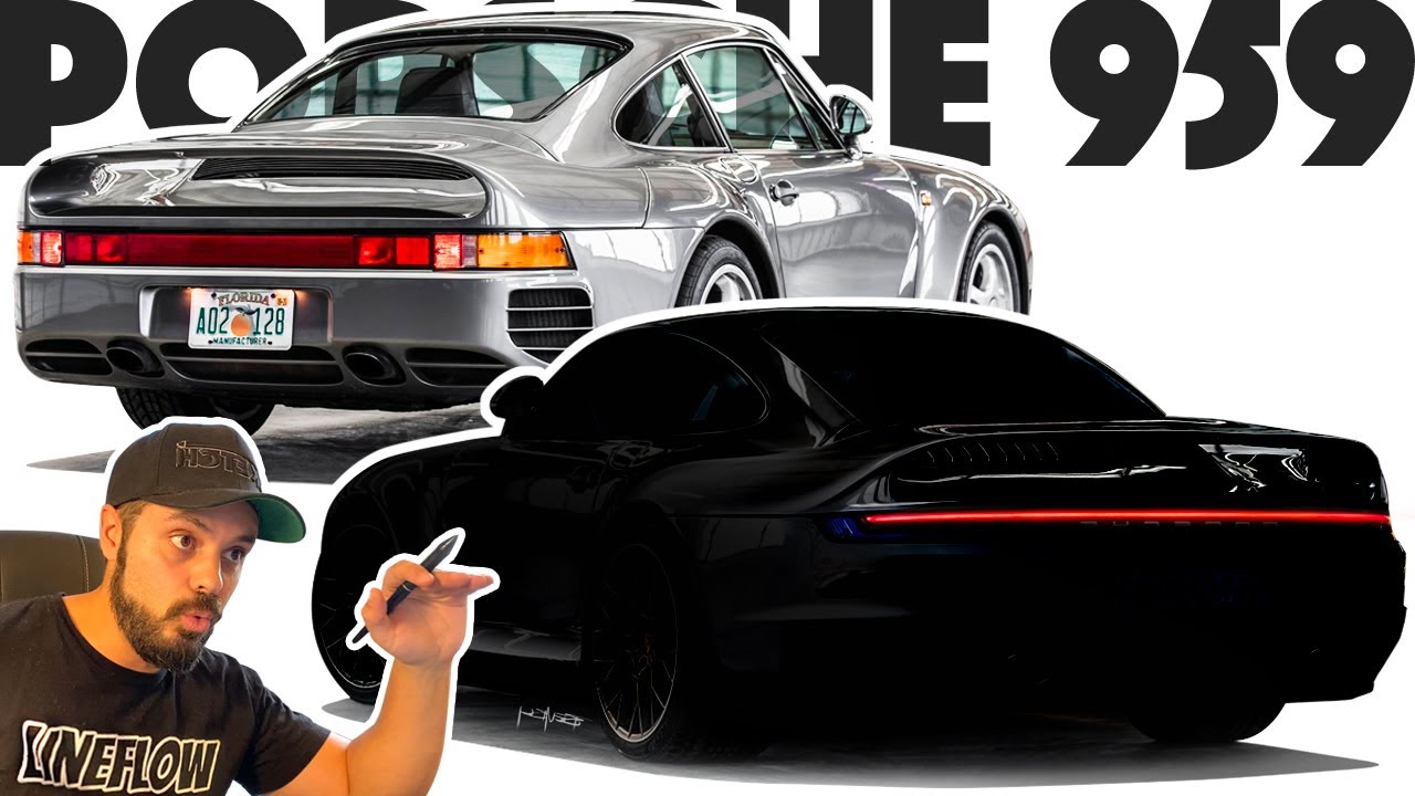 Modern Porsche 959 Redesign Looks Astounding, Would Sell Like Hot Cakes ...
