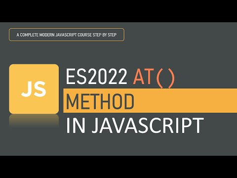 ES2022 at() method in JavaScript | Array Methods | JavaScript
