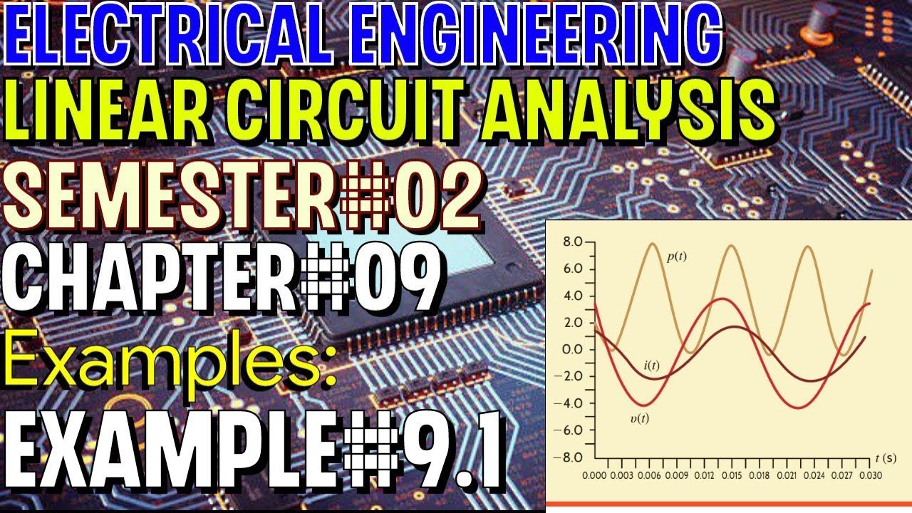 Linear Circuit Analysis | Chapter#09 | Example#9.1 | Basic Engineering Circuit Analysis