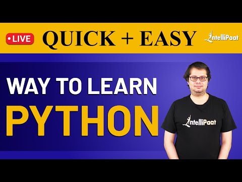 Learn Easy Way To Learn Python | How to Learn Python Programming For Free | Intellipaat - Mind ...