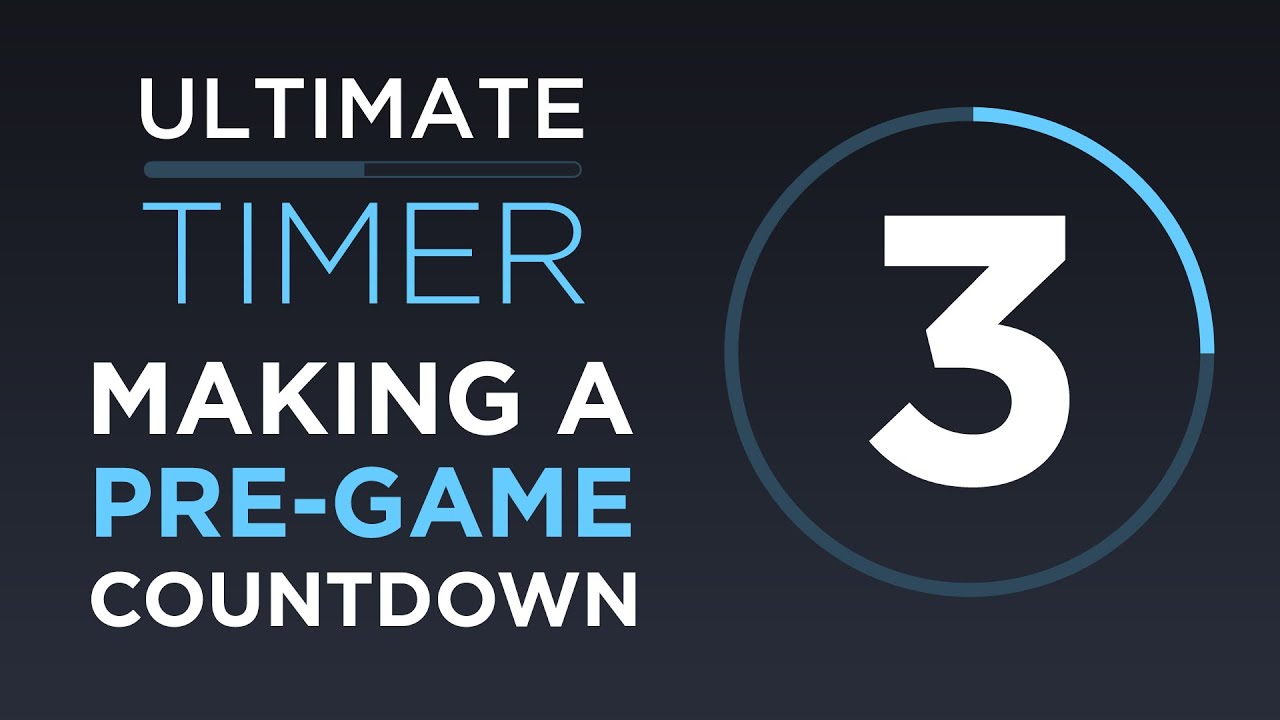 Ultimate Timer: Creating a Pre-Game Countdown for your Unity Project