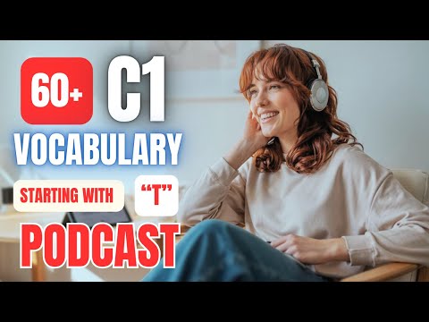 60+ C1 Vocabulary with 'T' || Learn Advanced English Words