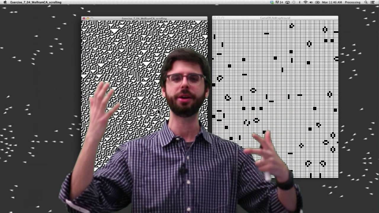 7.1: Cellular Automata - The Nature of Code