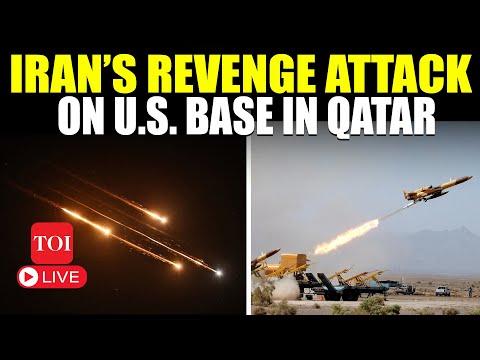 LIVE | Iran Attacks US Airbase In Qatar; Missiles Fly Over Doha | Mideast War Explodes