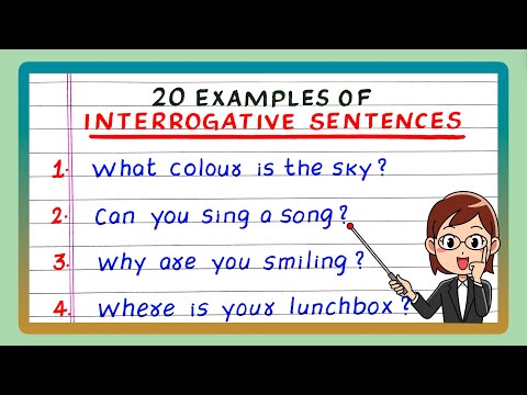 20 Interrogative Sentence | Interrogative Sentences | Updated with new Examples