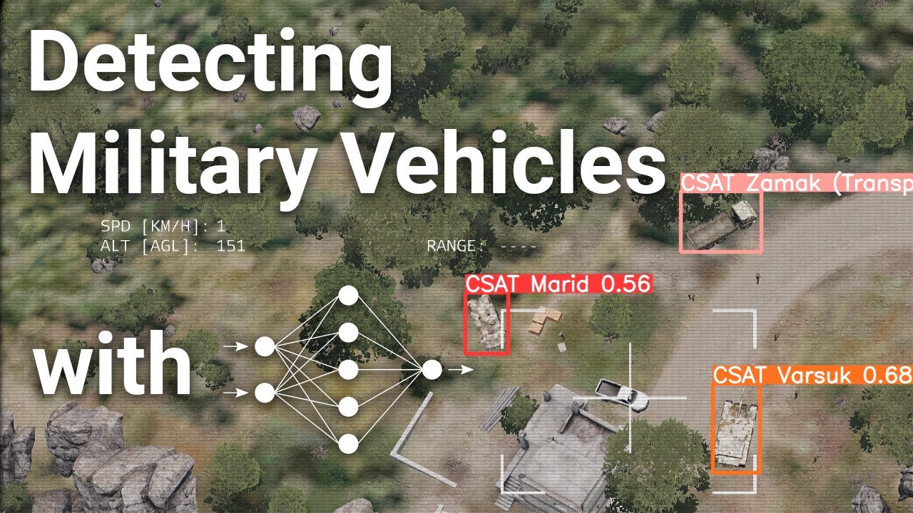 Detecting Military Vehicles using AI (ARMA 3 YOLOv5 Image Segmentation)