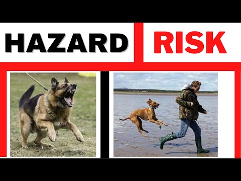 hazard vs. risk | hazards and risks examples | difference between hazard & risk #safetyfirstlife