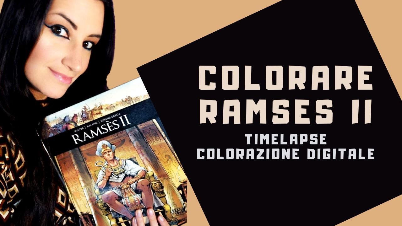 Colorare l'antico Egitto - Ramses II