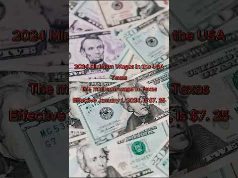 Minimum Wage Texas in 2024