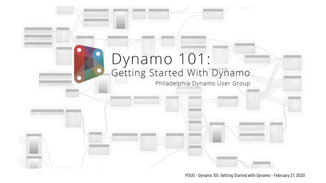Dynamo 101: Getting Started with Dynamo