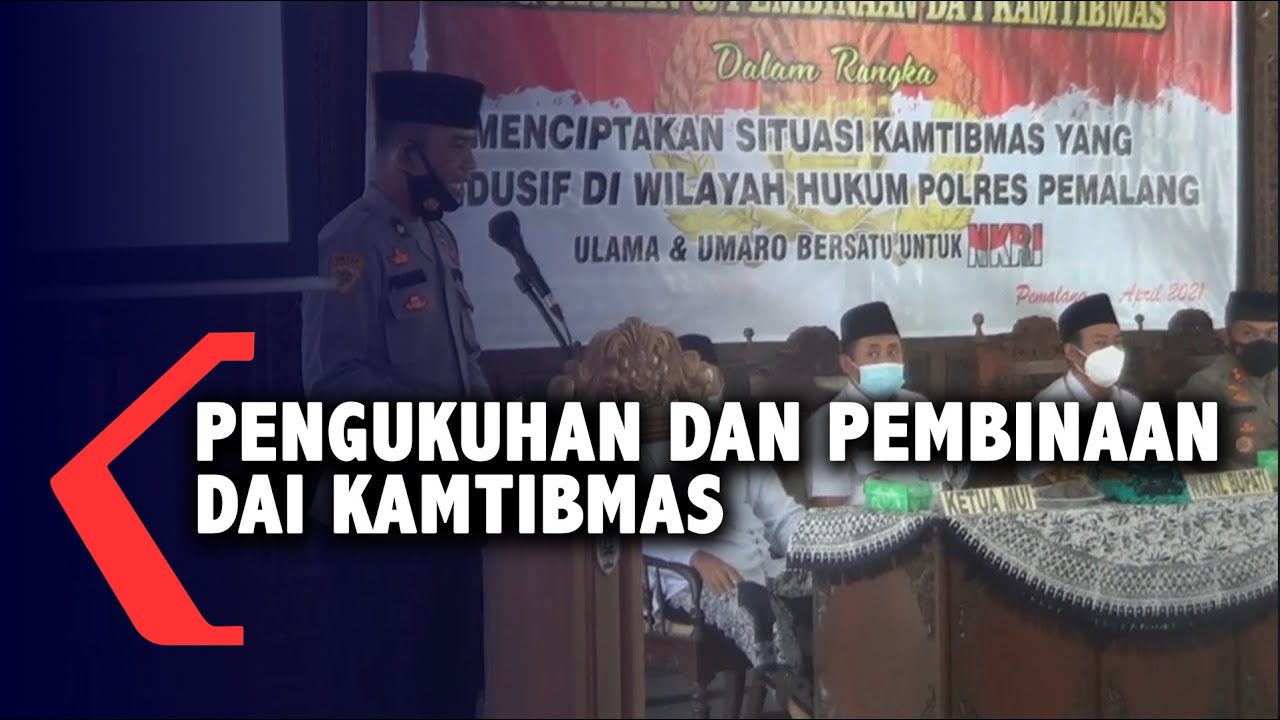 Pengukuhan dan Pembinaan Dai Kamtibmas