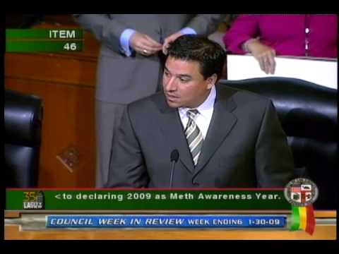 Jose Huizar Meth Rosultion Council Week