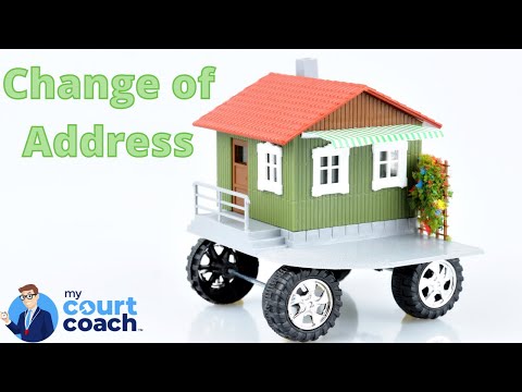 Give Notice of Change of Your Address & Contact Info to CA Family Court & Other Party (Form MC-040)