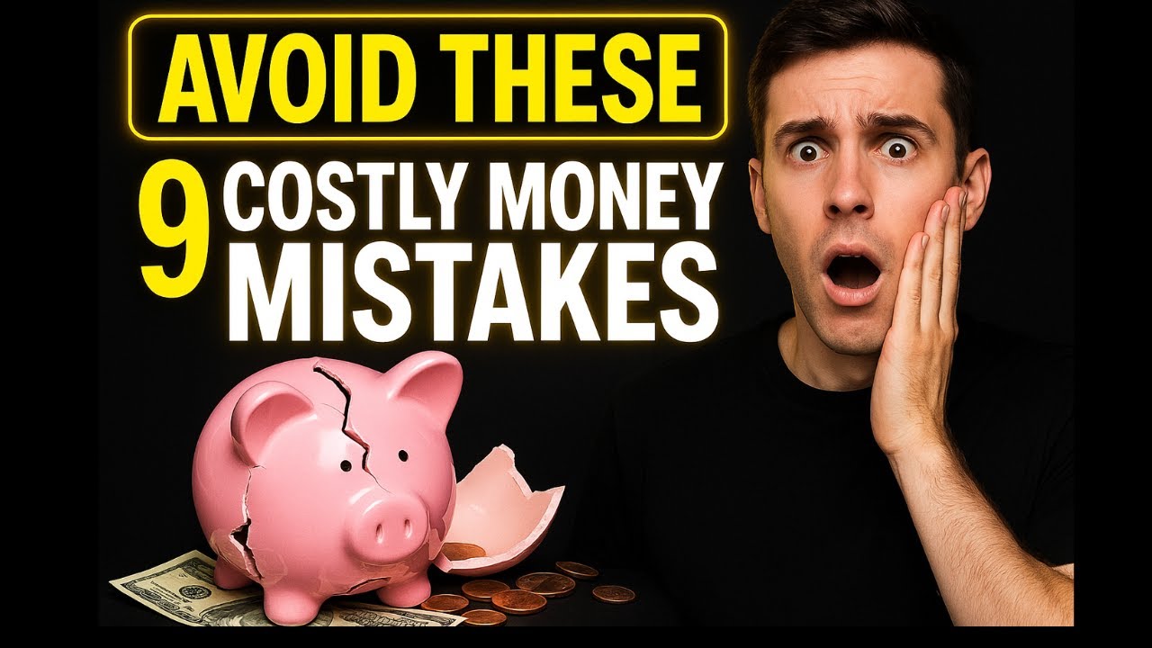 Avoid These 9 Costly Money Mistakes (Most People Make #3!)