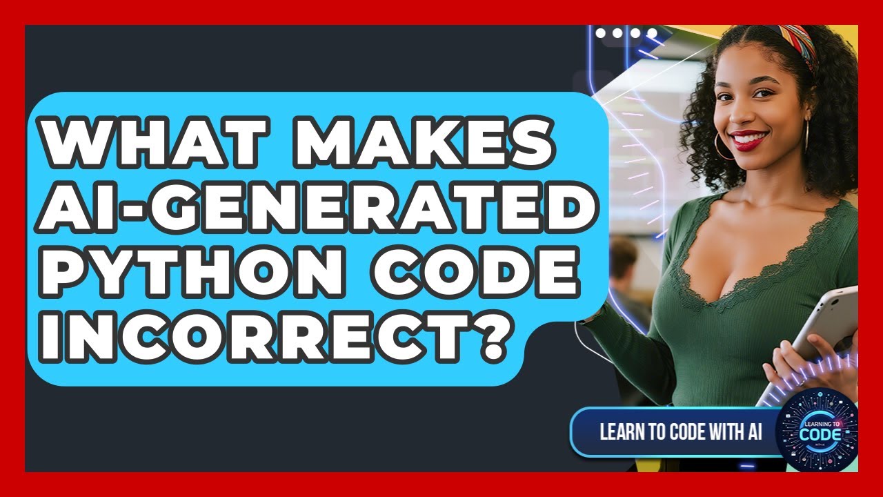 What Makes AI-generated Python Code Incorrect? - Learning To Code With AI