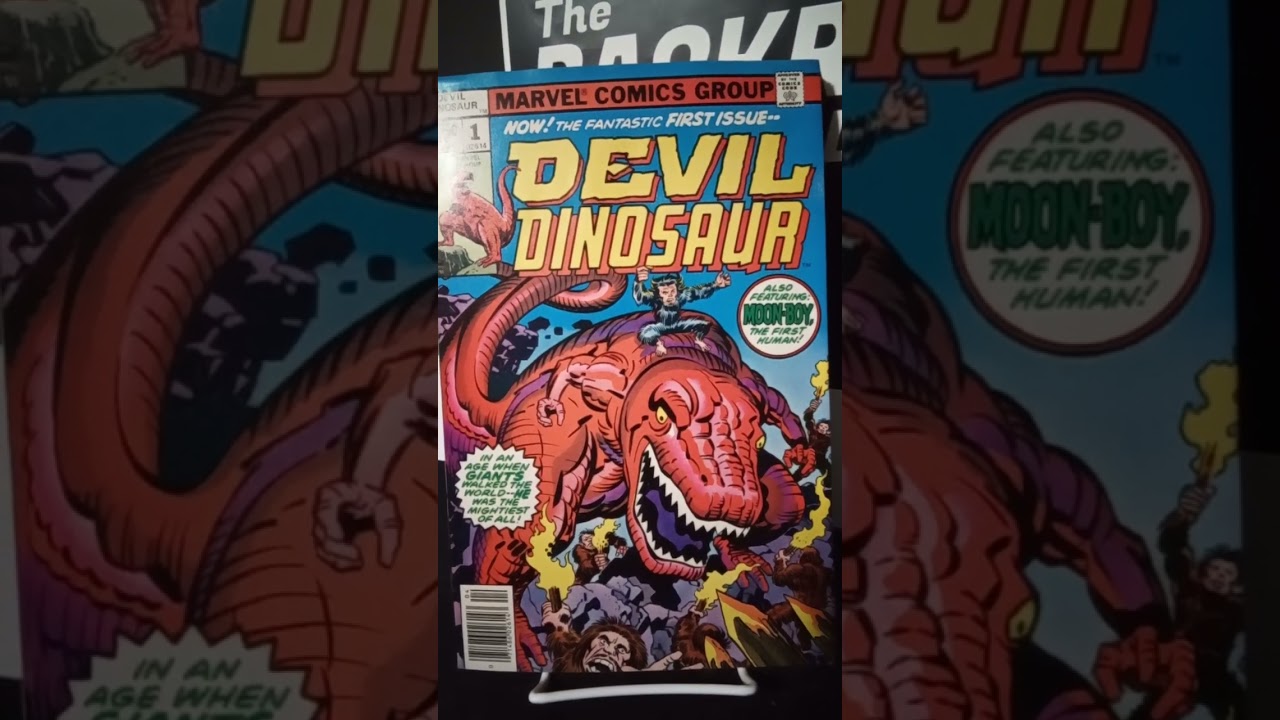 1978 Marvel Comics. DEVIL DINOSAUR #1. first appearance Devil Dinosaur. BACK ISSUES #youtubeshorts