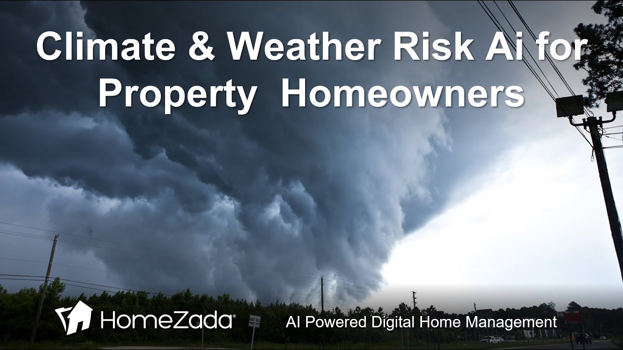 Climate and Weather Risk AI for Homeowner Insurance