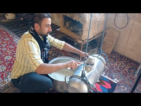 How to make butter and yogurt with fresh cow's milk