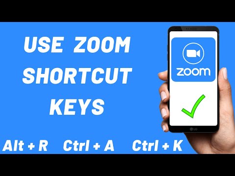 How to use Zoom Shortcut keys - Complete Guide