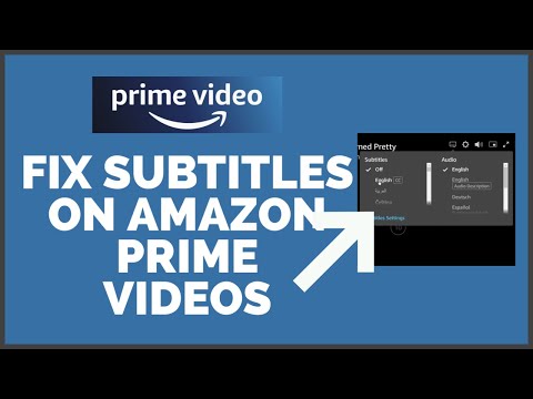 How to Fix Subtitles on Amazon Prime Video || Fix Prime Video Subtitles || Amazon 2022