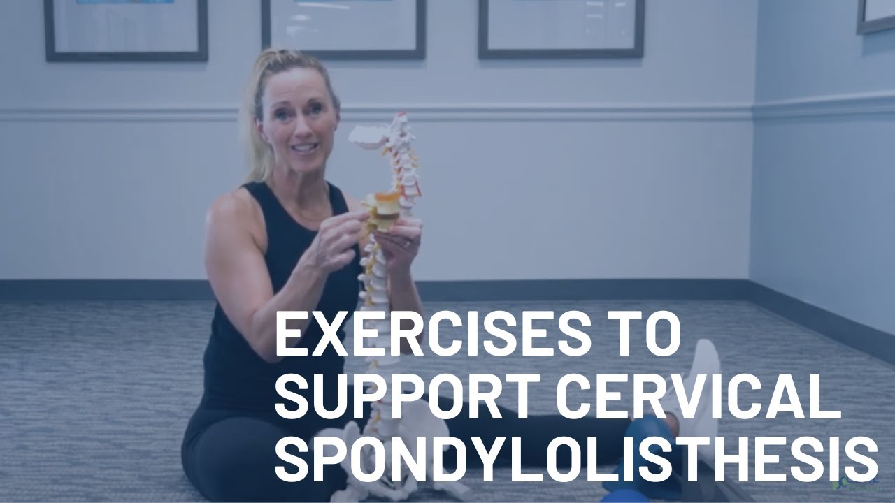 Exercises to Support Cervical Spondylolisthesis - Neck Spondylo Exercises