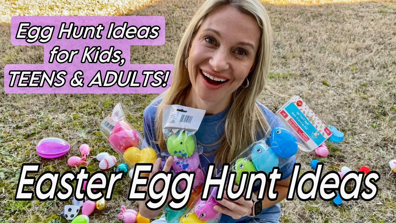 Egg Hunt Ideas for Kids, TEENS & Adults! Have an EPIC EASTER EGG HUNT for EVERYONE ❤️🐣