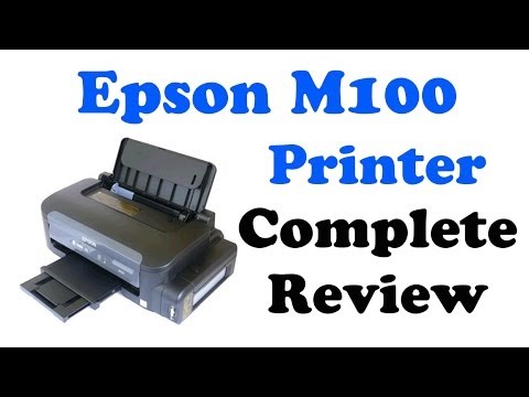 Epson M100 Black & White InkTank Single-Function Printer, Upto 34 ppm ...
