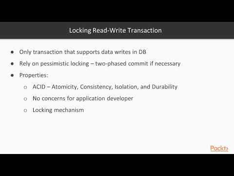 Learn Google Cloud Spanner Essentials Reads and Transactions | packtpub com - Mind Luster