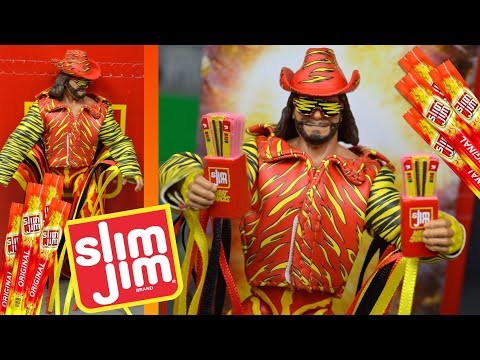 SLIM JIM MACHO MAN SDCC ELITE ACTION FIGURE REVIEW!