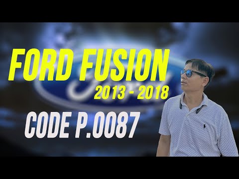TONY A TO Z - LOW FUEL PRESURE FORD FUSION 2014 - 2018 - Code P.0087 - FUEL PUMP ERROR