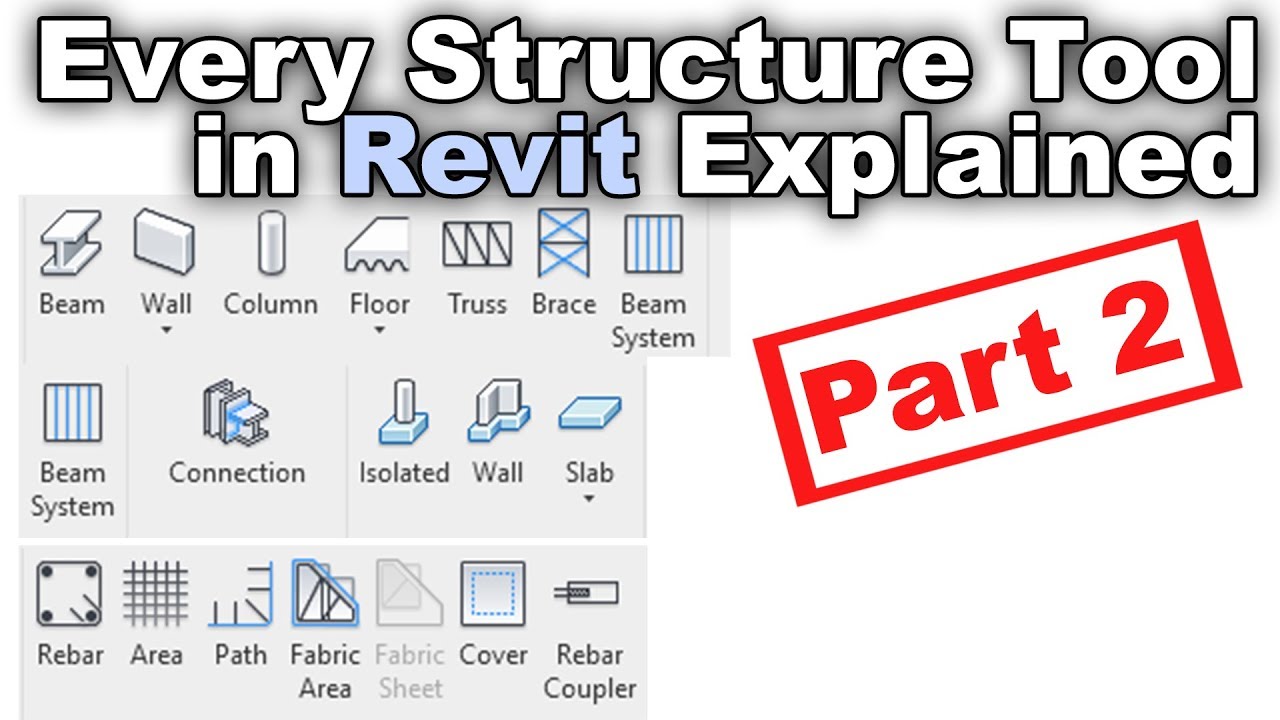 Every Structure Tool in Revit Tutorial   Part 2