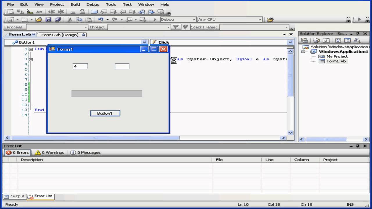 Visual Basic Video Tutorial - Volume 1- Lesson 29:  Do While Loop