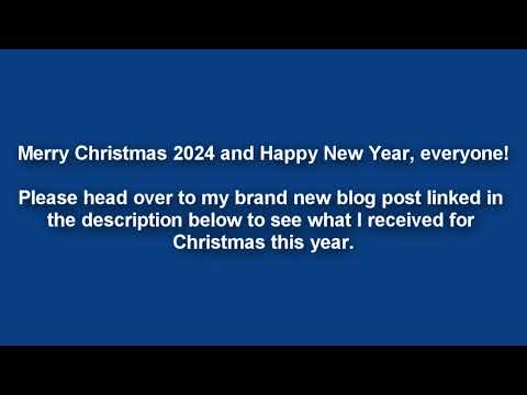 Blog Post Trailer: My 2024 Christmas Presents