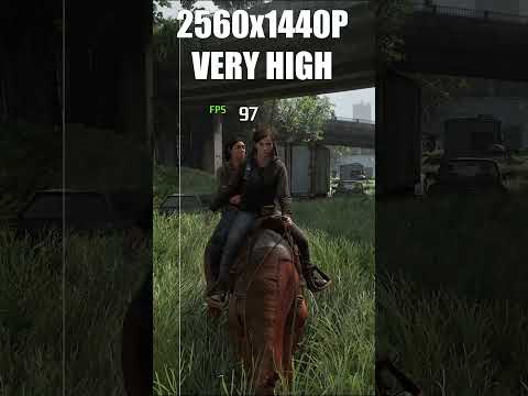 Last of Us part II PC | Low vs Very High graphics (RTX 5070 Ti)