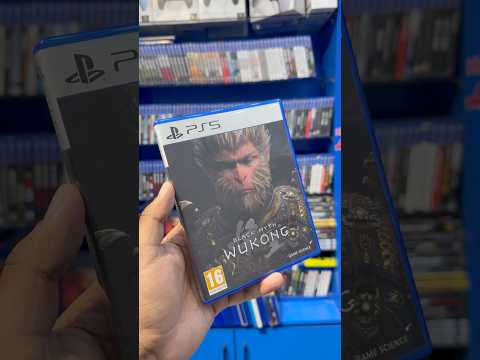 Black myth : Wukong PlayStation 5 is finally here in physical copy!! #blackmyth #ps5 #wukong #shorts