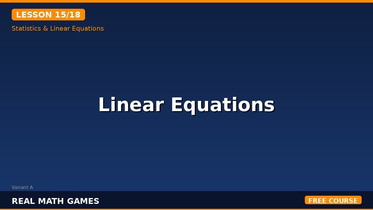 Grade 8 Math — Linear Equations | BC Curriculum