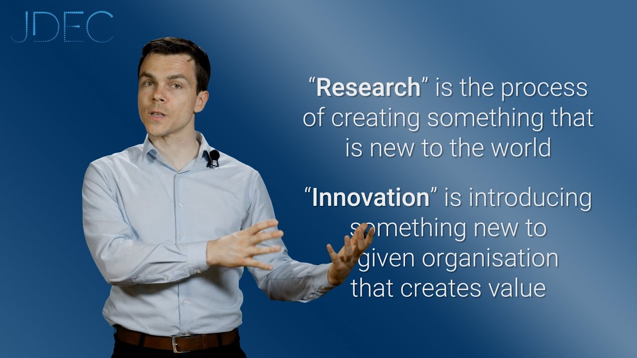 What are research and innovation?