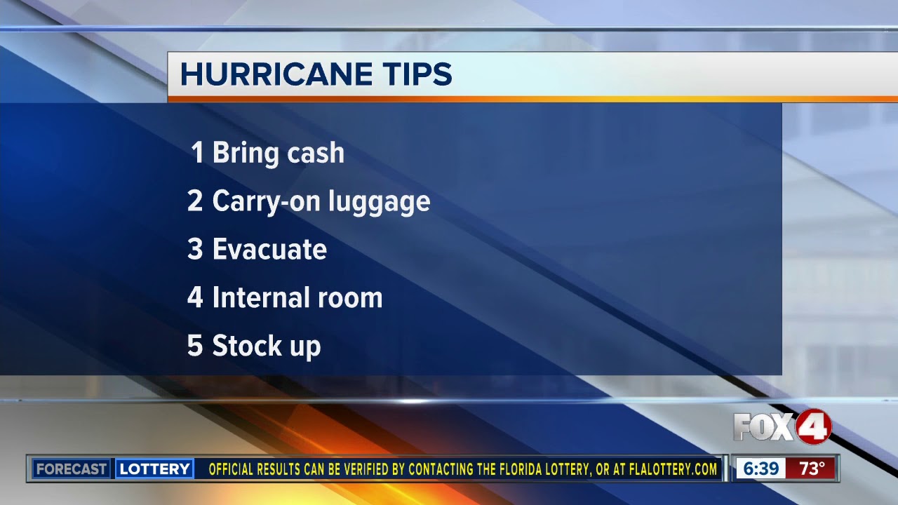 Hurricane preparedness week