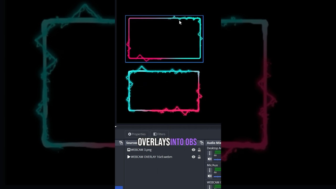 How to add stream Overlays in to the OBS studio 2025 (BIGBRAUZ.COM)