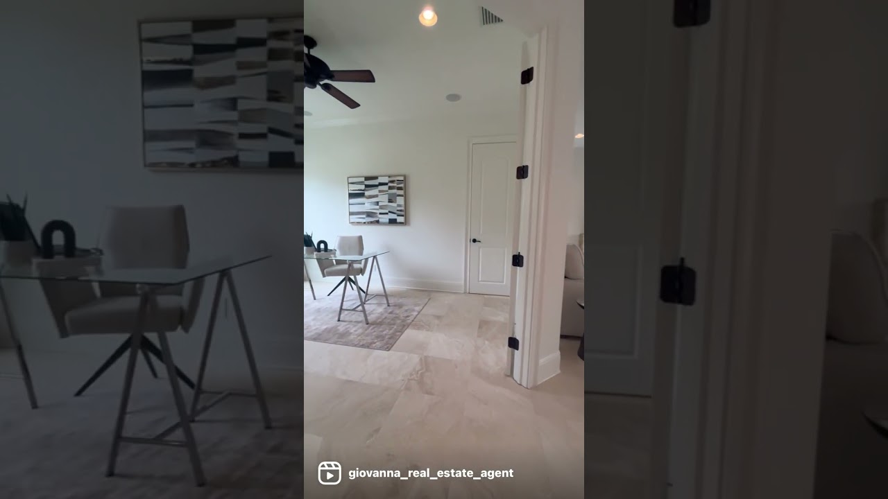 Open floor plan with office downstairs 🏠 #realestate #tamparealtor #floorplan #office #home