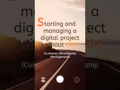 #digitalmarketing #digitalmarketingtips #CRM #crm Full form #managing a digital project without CRM