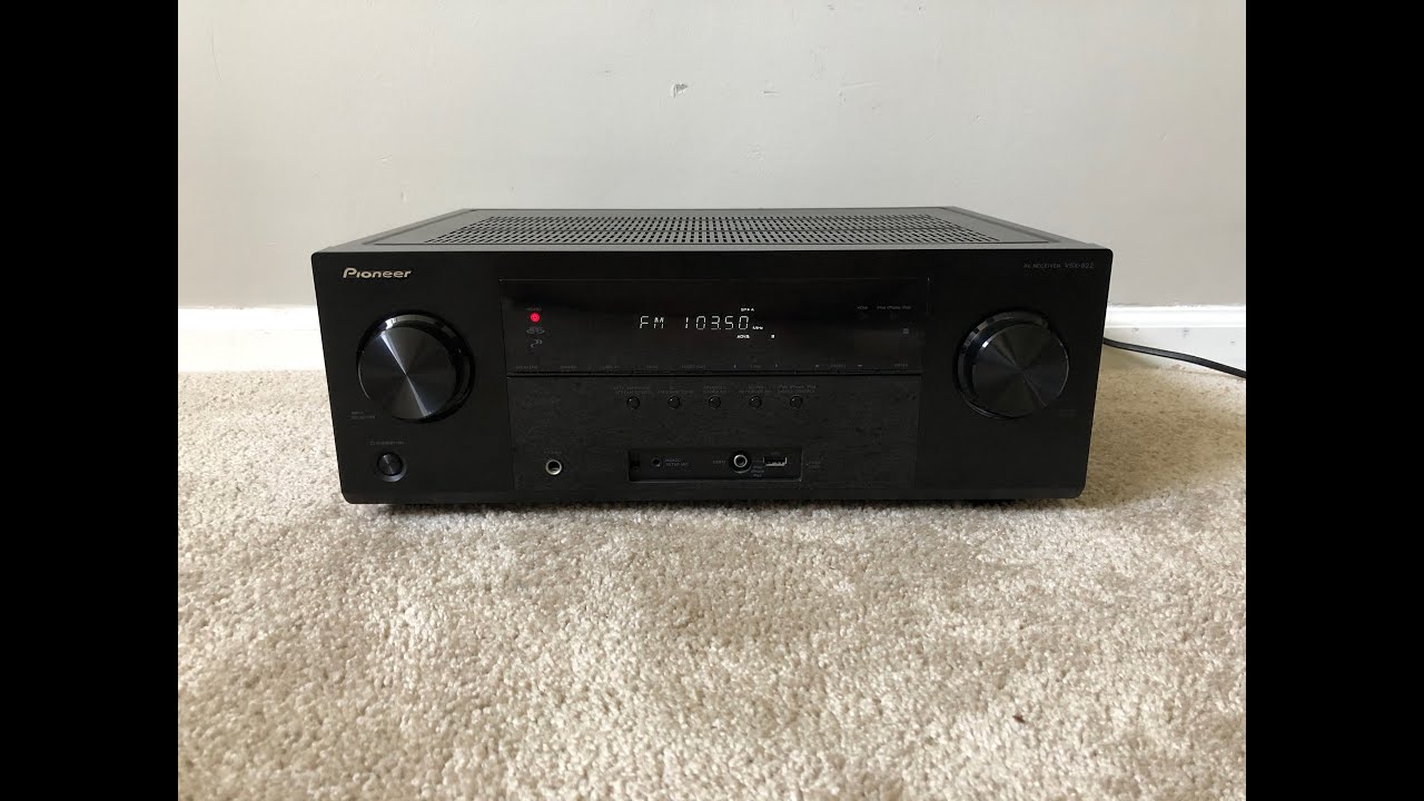 Pioneer VSX-822 5.1 HDMI Home Theater Surround Receiver