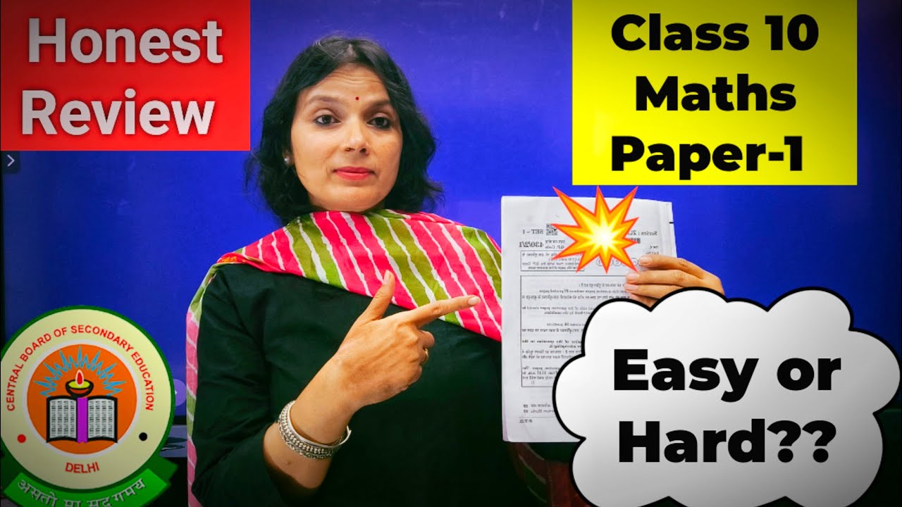 Class 10 Maths Paper 2026 , Honest Review | Toughest Paper? Basic Paper is tougher than Standard?