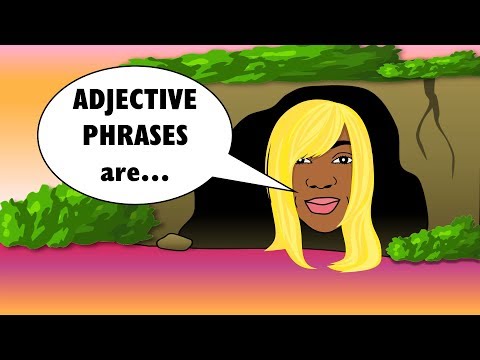 ADJECTIVE PHRASES | How to IDENTIFY adjective phrases